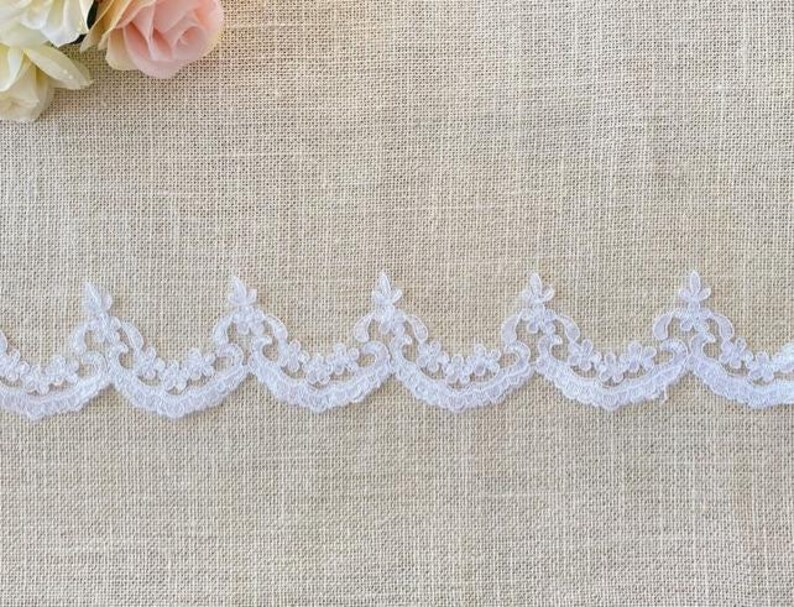 Sample Bridal Lace - Sequin Lace, Elegant Lace Fabric for Weddings ...