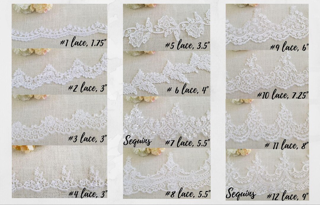 Sample Bridal Lace - Sequin Lace, Elegant Lace Fabric for Weddings ...