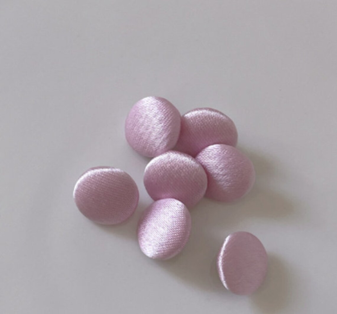 Light Pink Buttons I 50 Buttons and Button Hoops I Prom - Etsy
