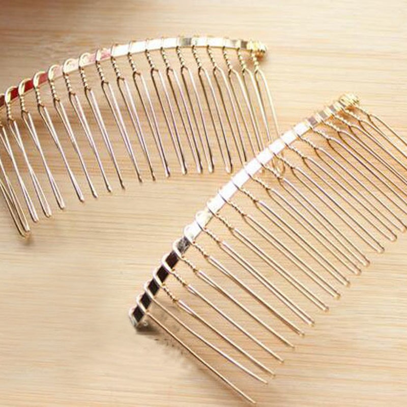 Gold Hair Comb - Etsy