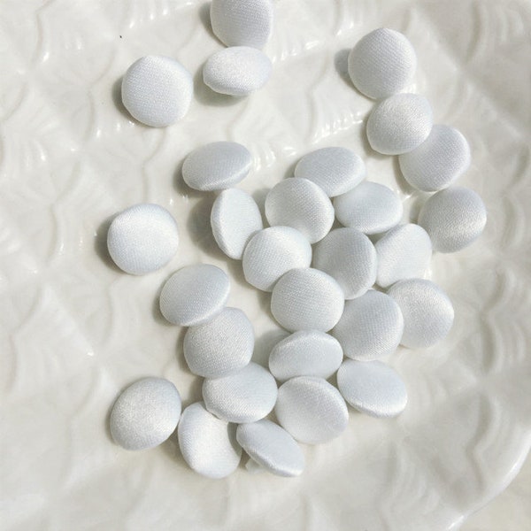 White Buttons - Etsy