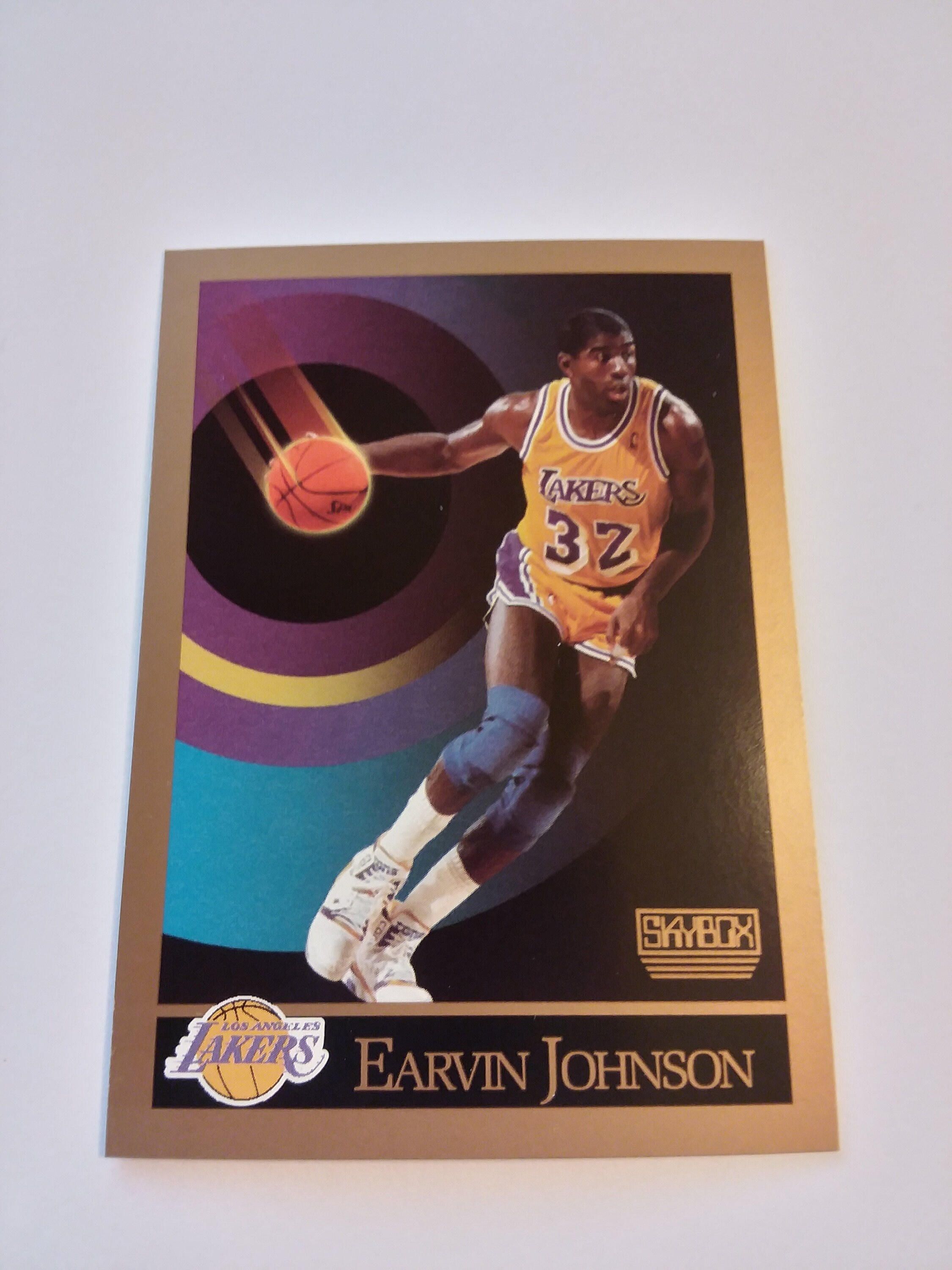1990 Skybox Earvin magic Johnson 138 Card in Outstanding Condition ...