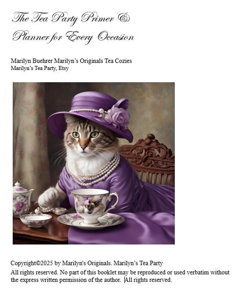 30 Pages; the Tea Party Handbook; A Primer and Planner for Every ...
