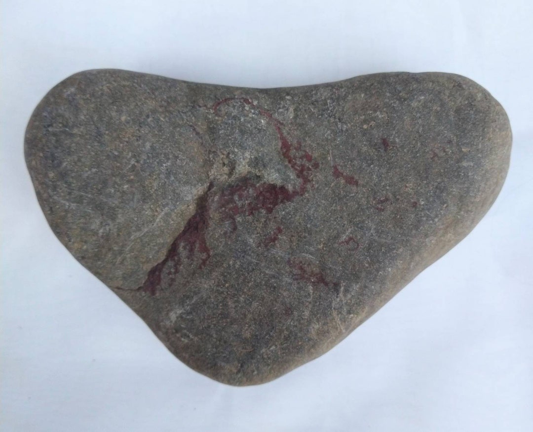 Gorgeous Large Natural Heart Shaped River Rock Love Stone From Oregon ...