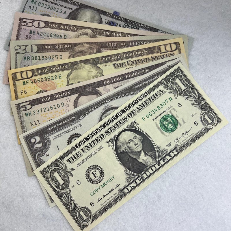 Money Real Prop - Etsy UK