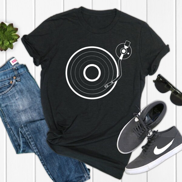 Turntable Tshirt - Etsy