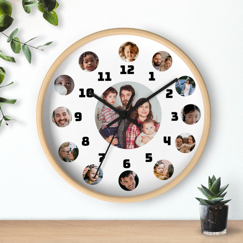 Custom Wall Clock - Etsy