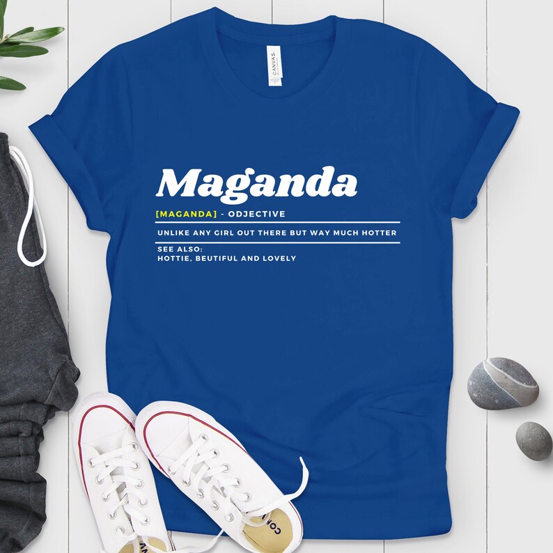 Funny Maganda Definition Shirt Filipino Shirt Philippines - Etsy