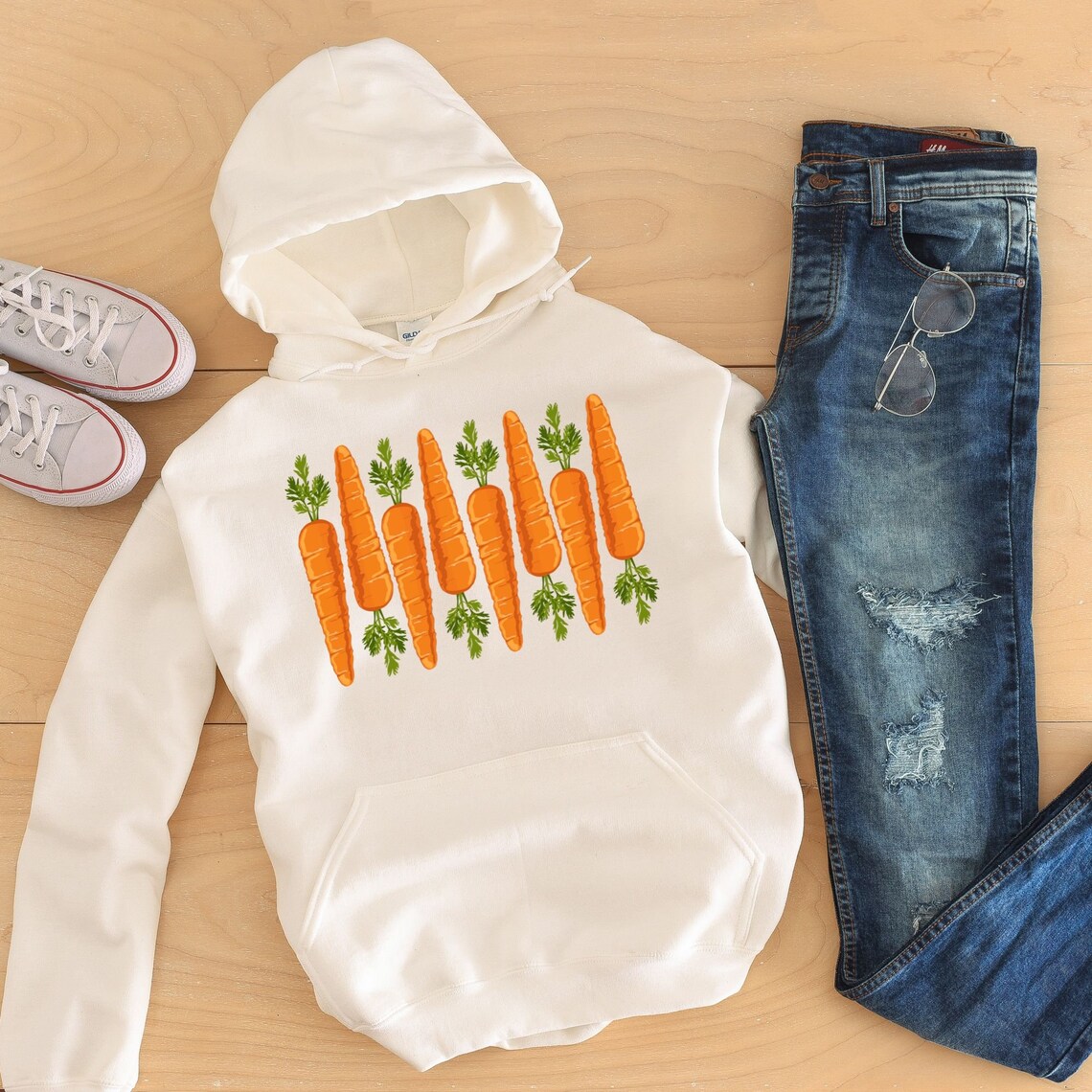 Farmer Carrot T-shirt Hoodie Plant Tshirt Sweatshirt Plant - Etsy