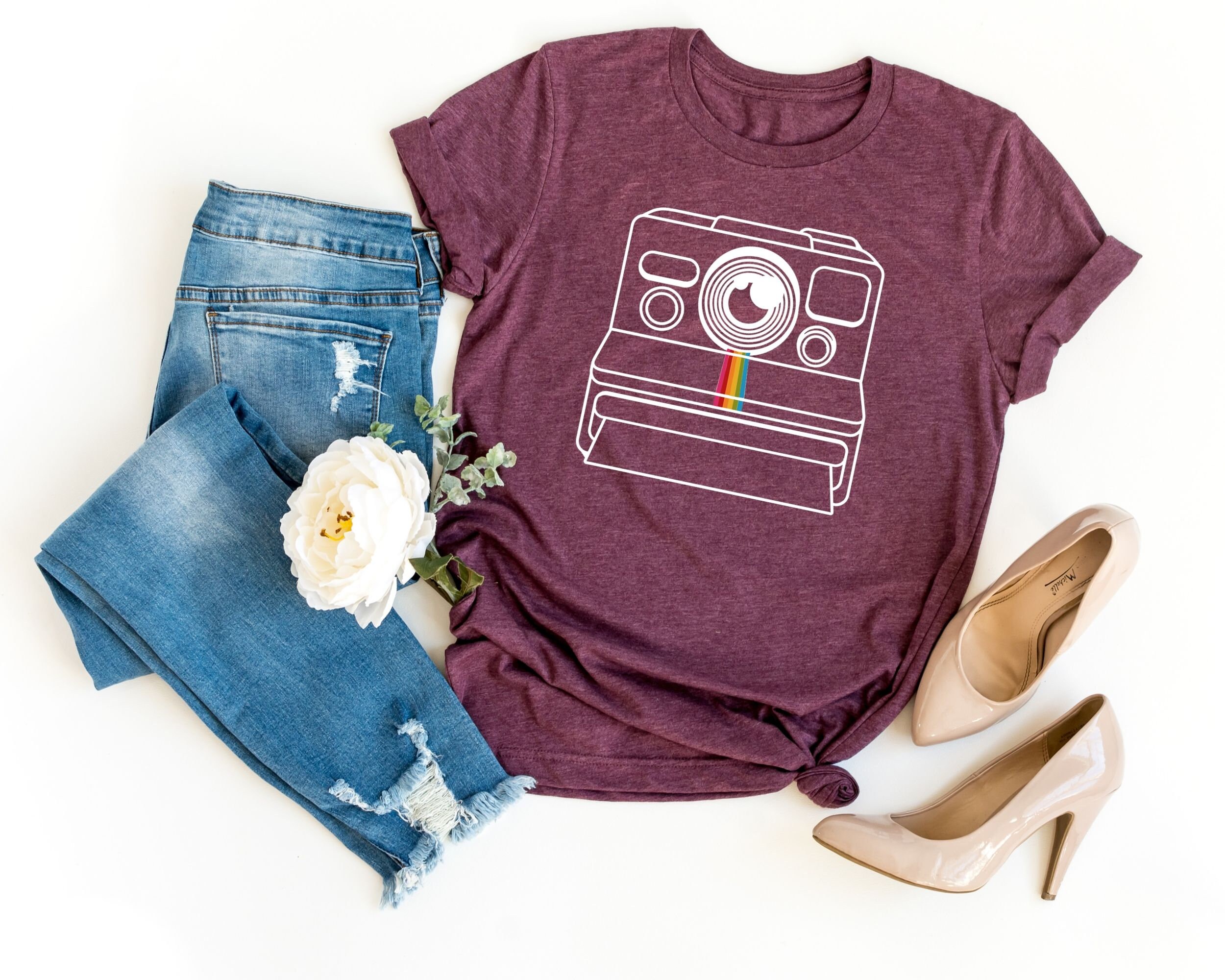 Retro Camera Vintage Photography Shirt Photographers Gift - Etsy