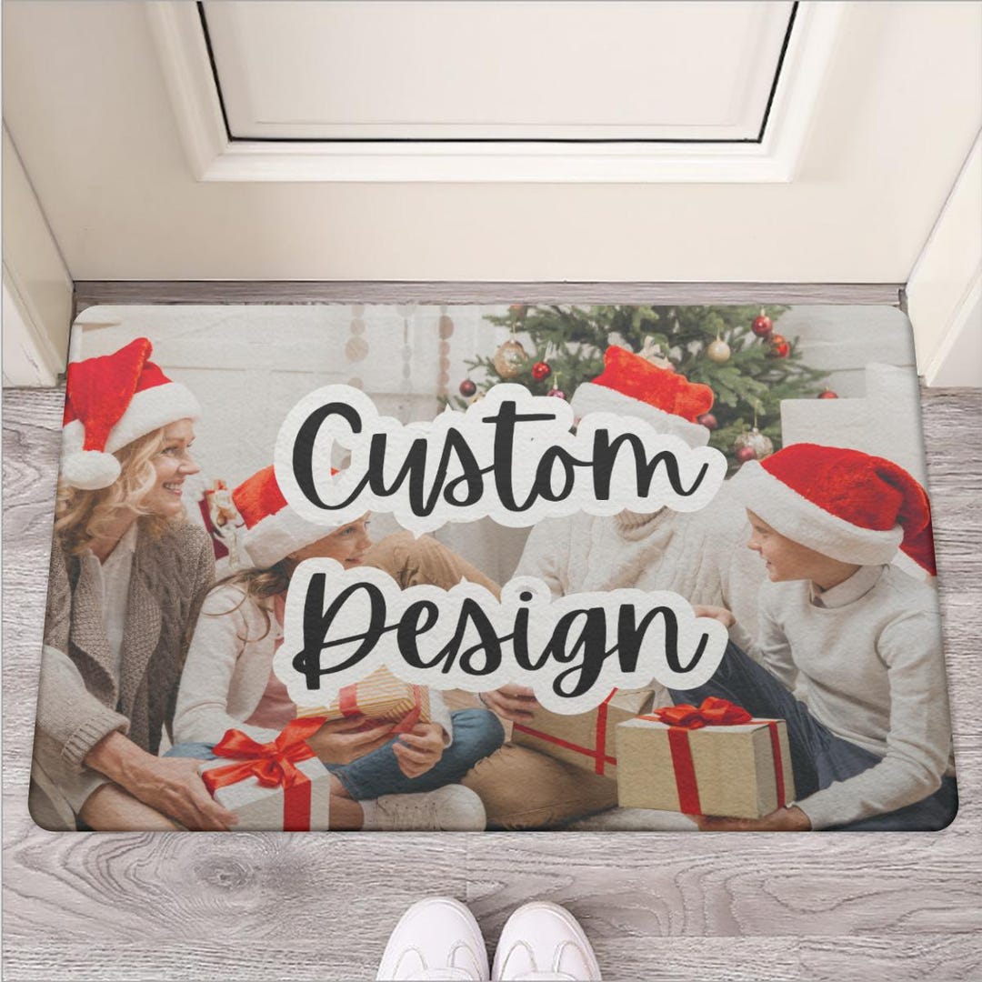 Custom Mat, Home Decor, Custom Photo, Custom Text, Custom Doormat ...