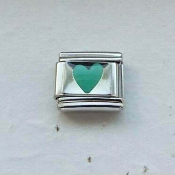 New 9mm Stainless Steel Italian Charm Bracelet Links Several | Etsy