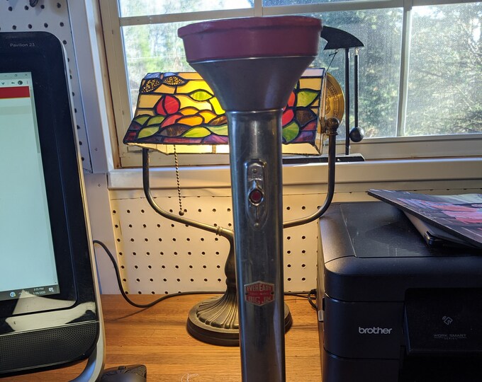 Vintage Eveready Big Jim Flashlight - Etsy