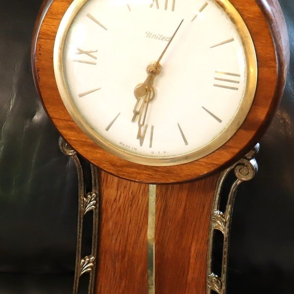 Vintage United Electric Clock - Etsy