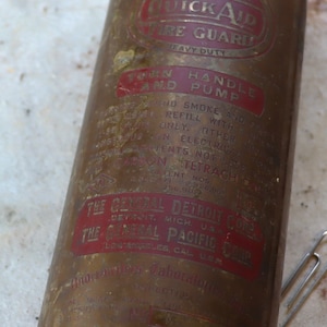 Vintage General Quick Aid Fire Guard: Heavy Duty Decor - Etsy