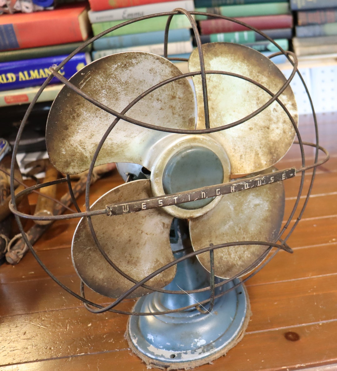 Vintage Working 1940s Westinghouse Oscillating Electric Fan Model 12LA ...
