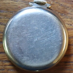 Vintage 2 Inch Round Ingraham Viceroy Pocket Watch , No Minute Had but ...