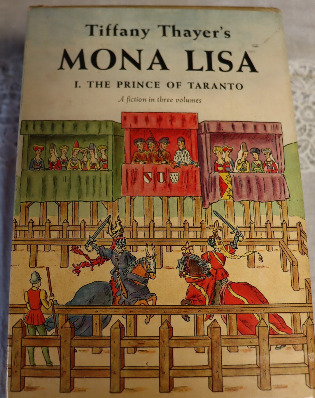 Vintage Mona Lisa Hardcover Book Set by Tiffany Thayer, 1956 First ...