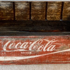Coke Wood Crate 1960’s - Etsy