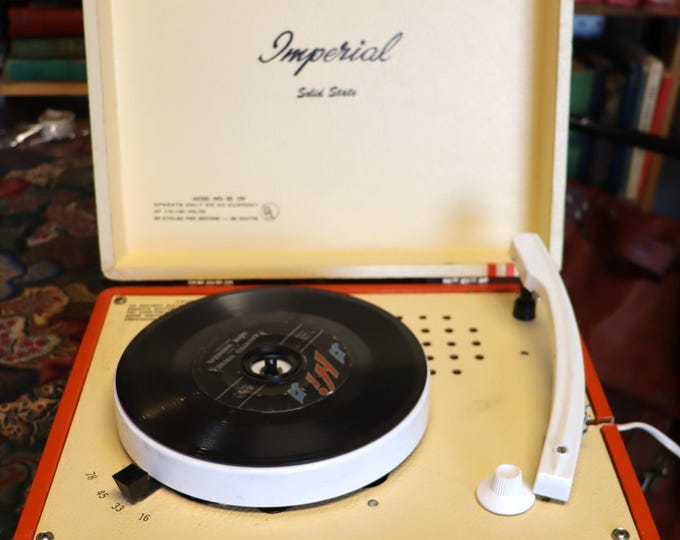 It's a Vintage Imperial ED 100 Record Player, Solid State - Etsy