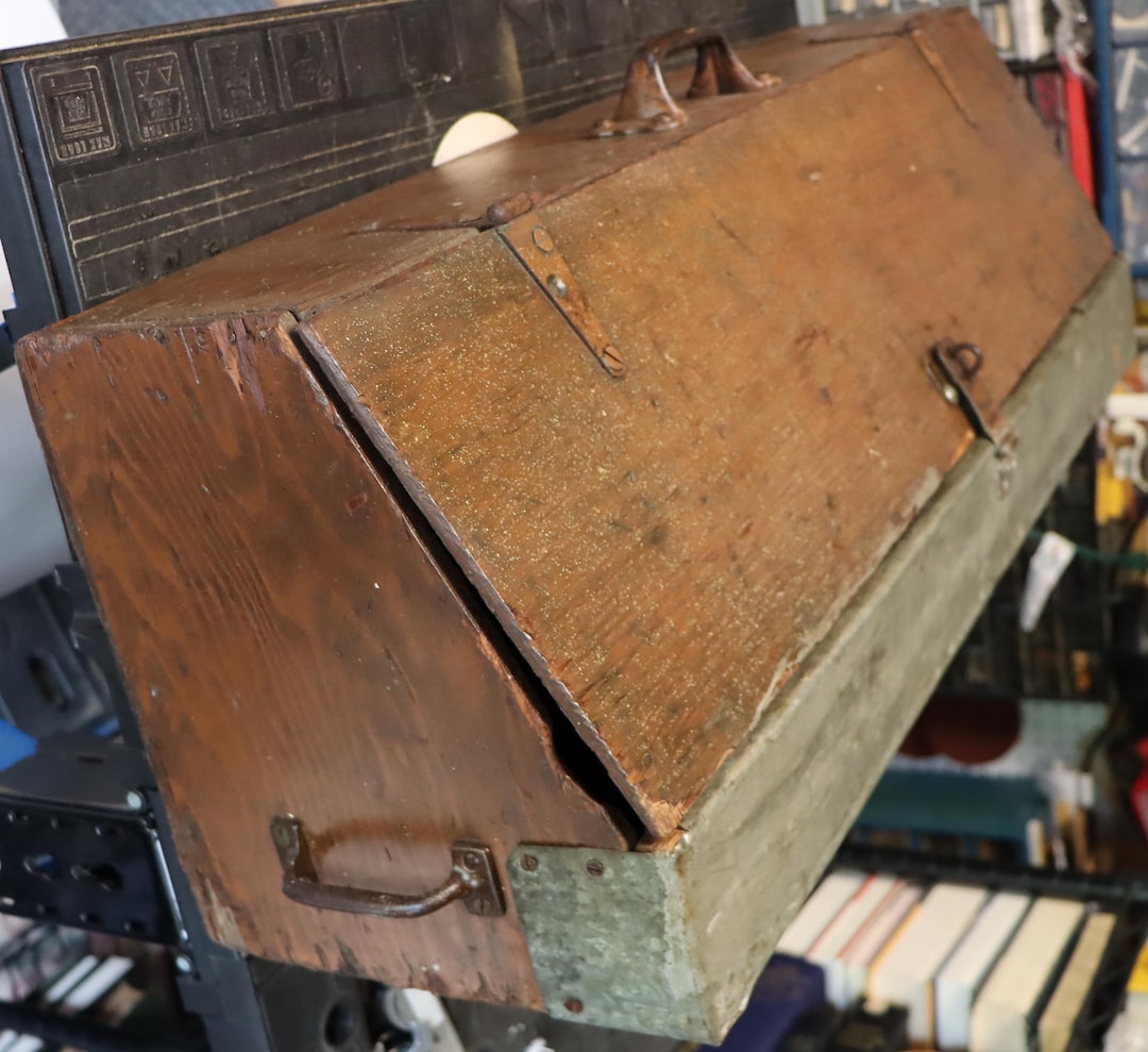 Vintage Dynamite or Mine Worker Tool Box - Etsy