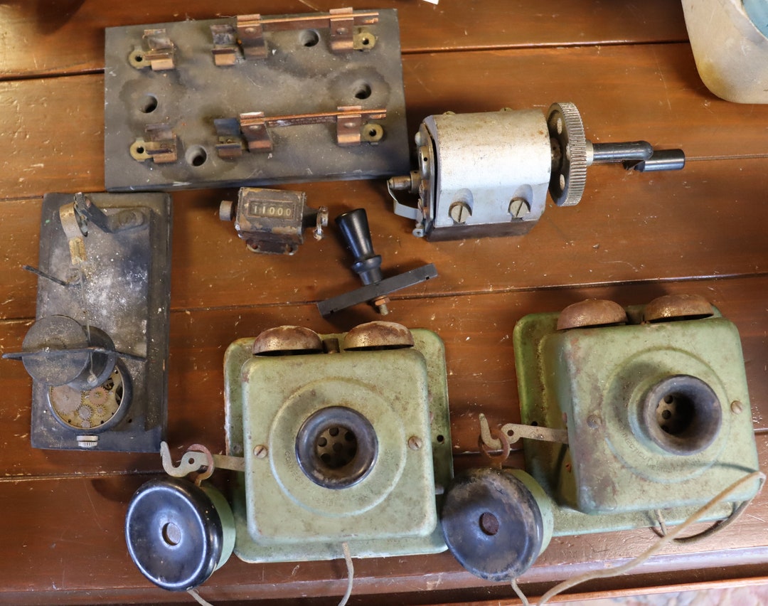 2 Vintage Connecticut Telephone and Electric Co. Telephone and 5 ...