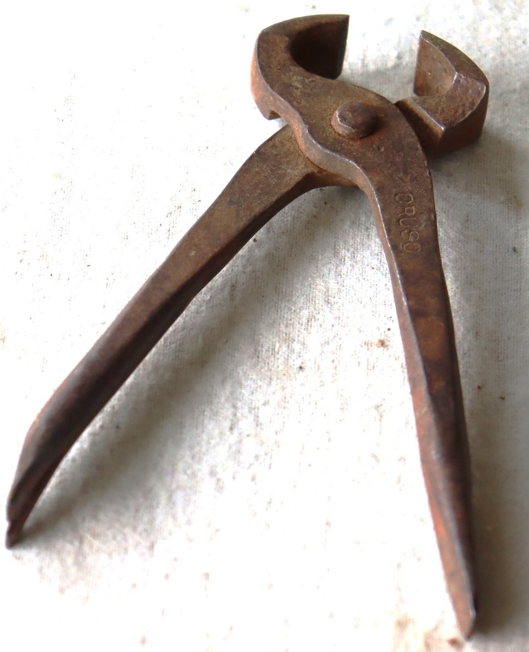Vintage 6 Inch Cruso Nipper Hoof Nipper Ot Nail Puller Pry Bar - Etsy