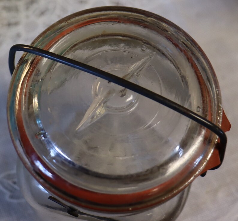 Vintage Queen Wide Mouth Canning Jar: 1909 Smalley Kivlan & Onthank ...