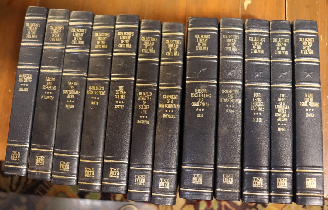 12 Different Editions of Time Life Collectors Library of the Civil War ...