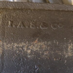 Vintage IAS Cast Iron Pot - Isaac A. Sheppard & Co. - 24x11x8 Inches - Etsy