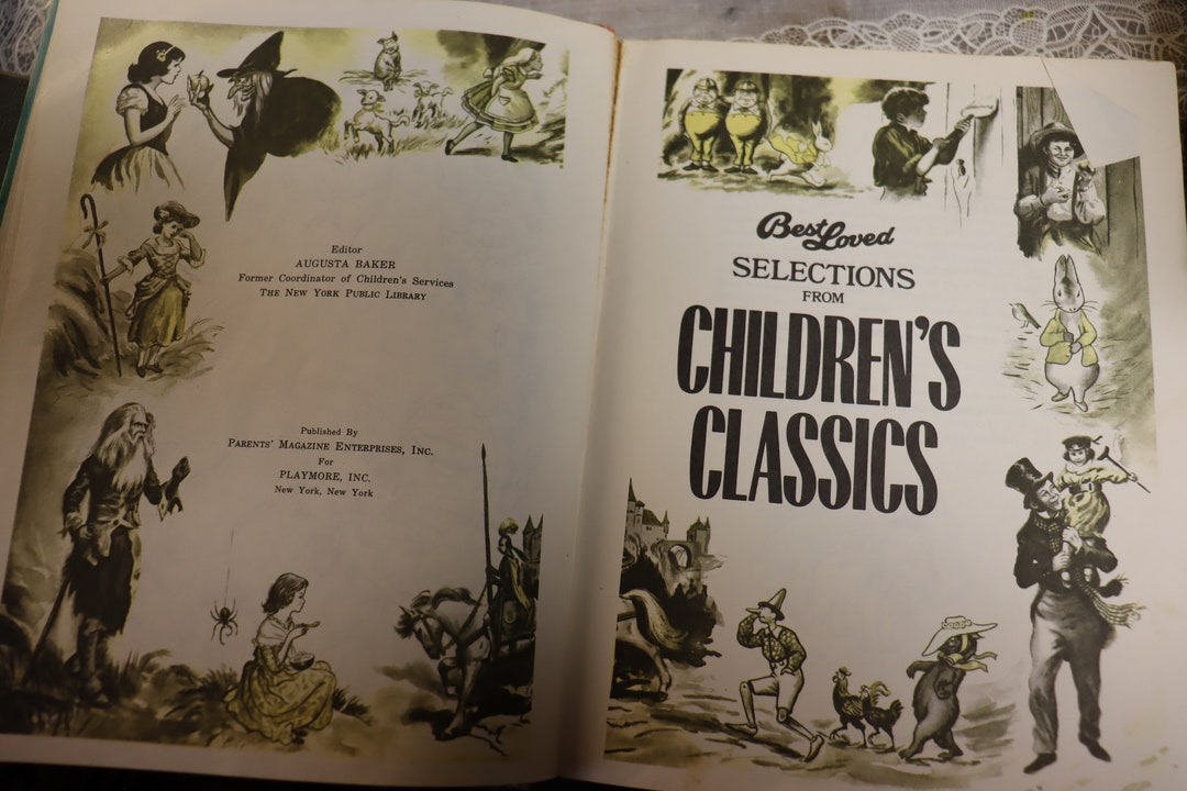 Vintage Children's Classics From Parents Magazine 1975 Hardback 250 ...
