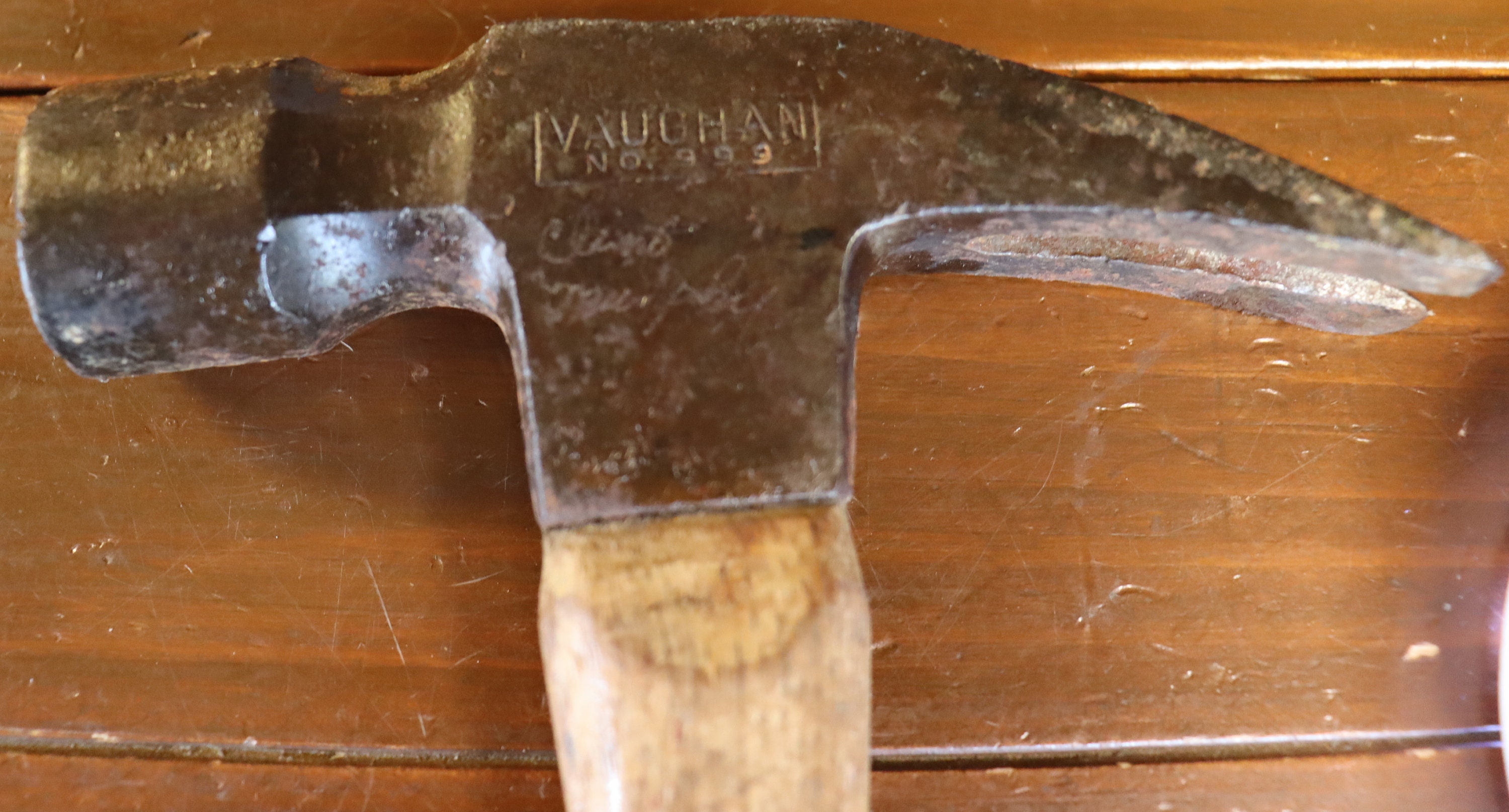 Vintage Vaughan 999 Claw Hammer Etsy