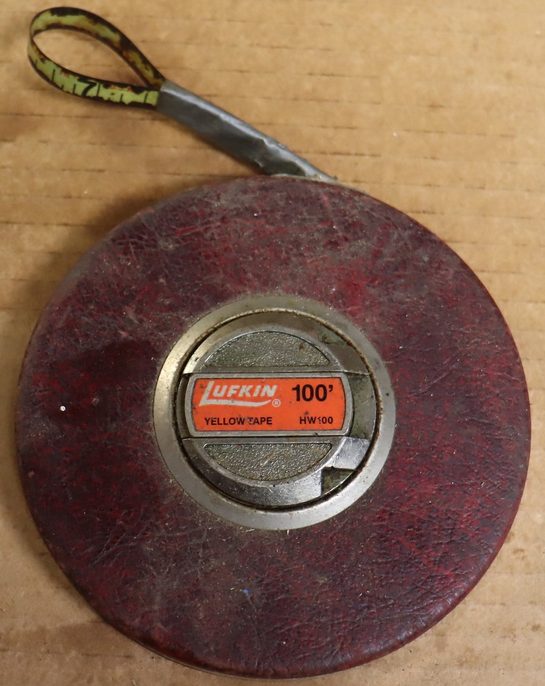 Vintage 100 Foot Lufkin Tape HW100 First Foot Missing - Etsy