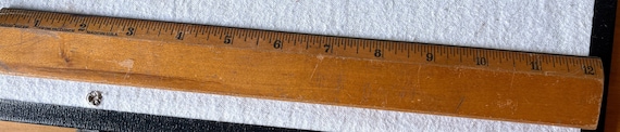 Vintage Falcon 12 Inch Wood Ruler 1 1/2 Inches Wide by - Etsy