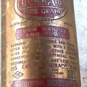 Vintage General Quick Aid Fire Guard: Heavy Duty Decor - Etsy