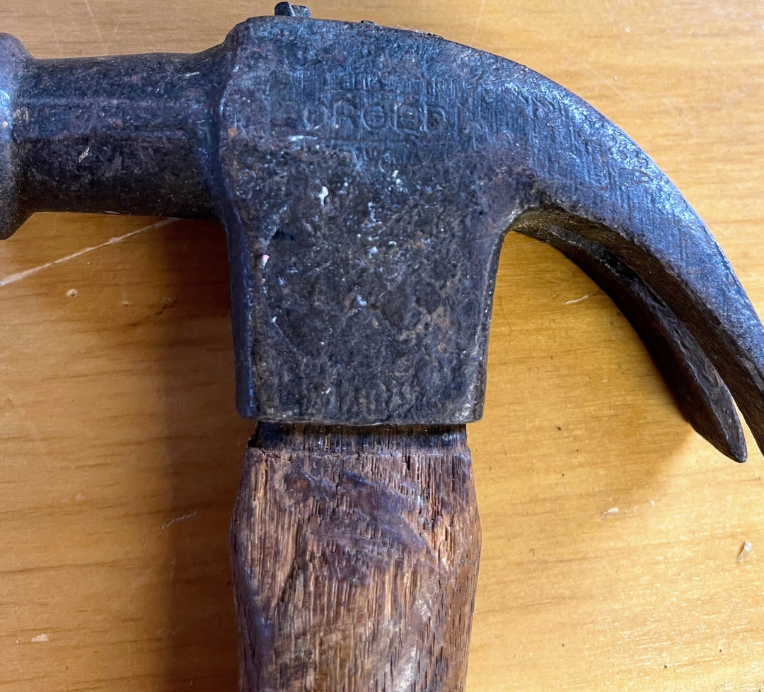 Vintage Forged Claw Hammer - Etsy