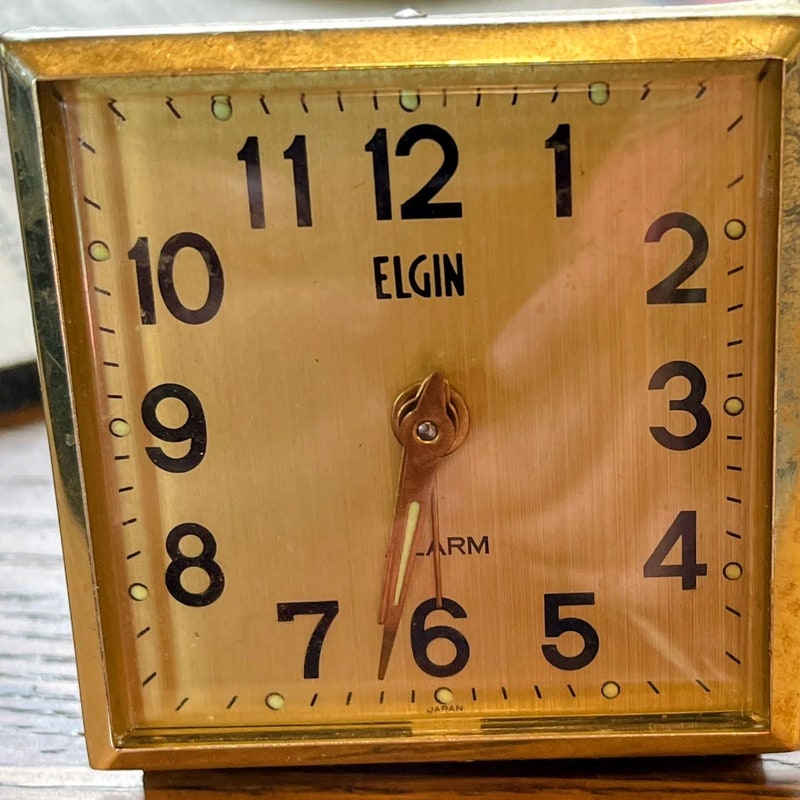 Elgin Wall Clock - Etsy