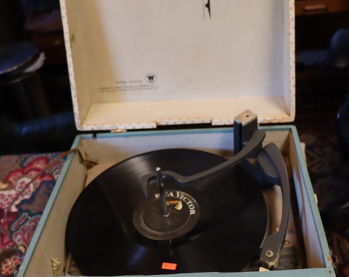 Vintage 1950's Westinghouse Record Player for 78,45,and 33 Model H63ac2 ...
