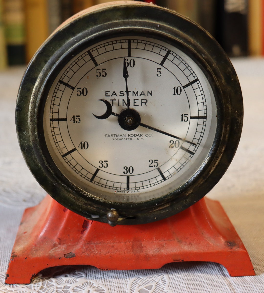 Vintage Eastman Kodak Co. Photo Timer Orange Nonworking - Etsy