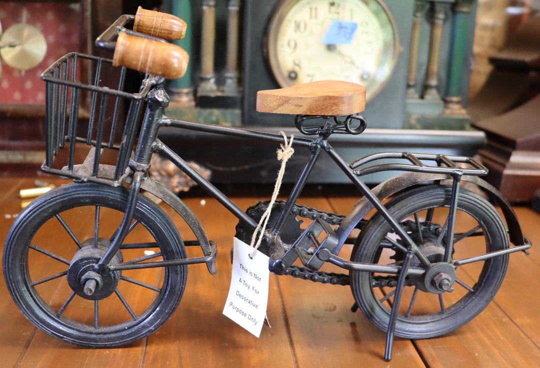 Vintage Metal Bike Table Top Accessory 12 by 8 Inches. - Etsy