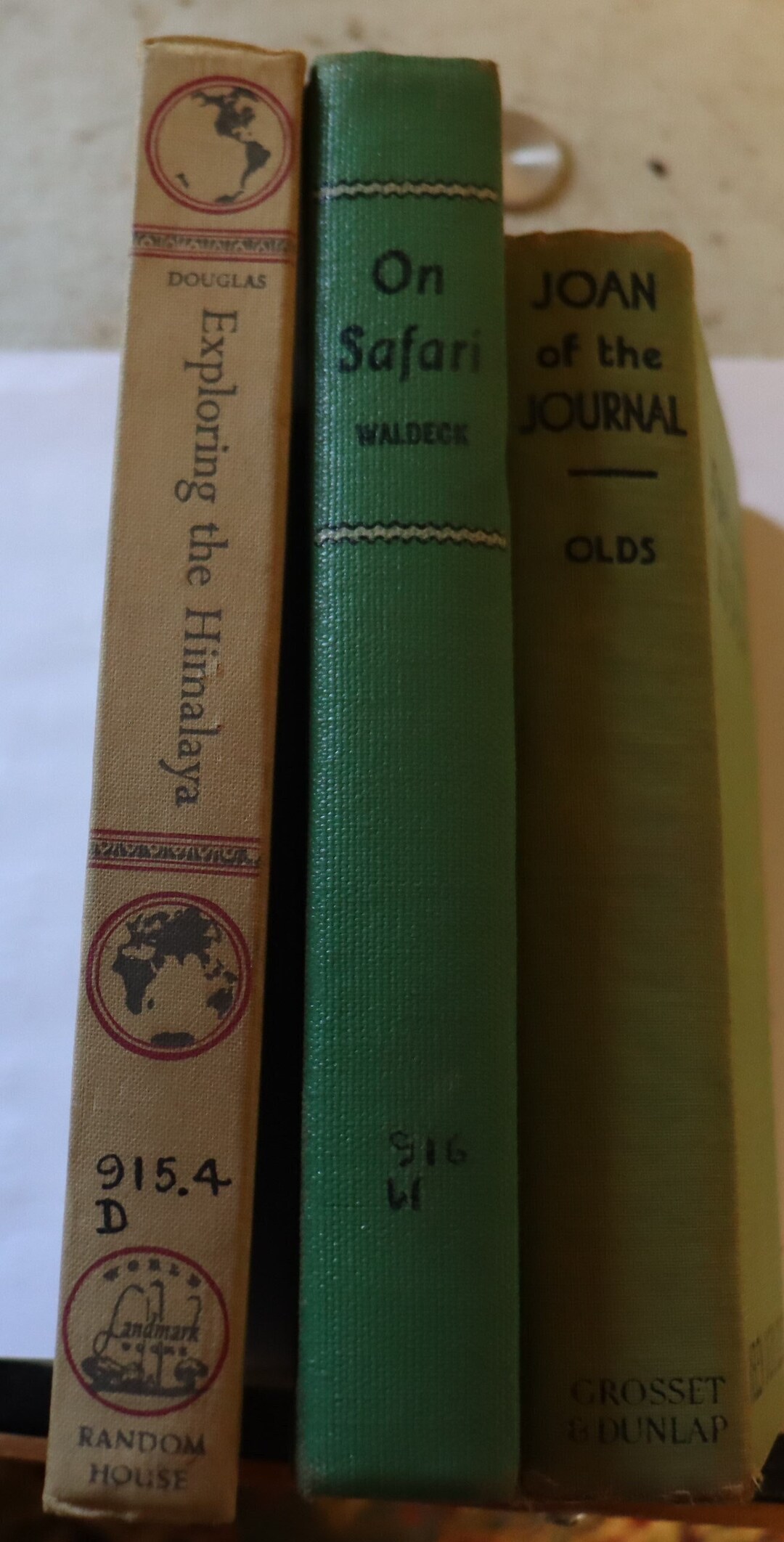 Vintage Adventure Novels: Exploring the Himalaya, on Safari, Joan of ...