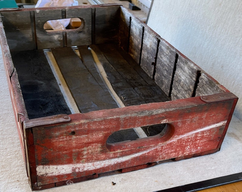 Coke Wood Crate 1960s - Etsy