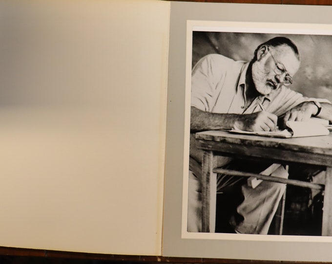 Ernest Hemingway Black-and-white Photo at Writing 8 by 10 Inches in ...