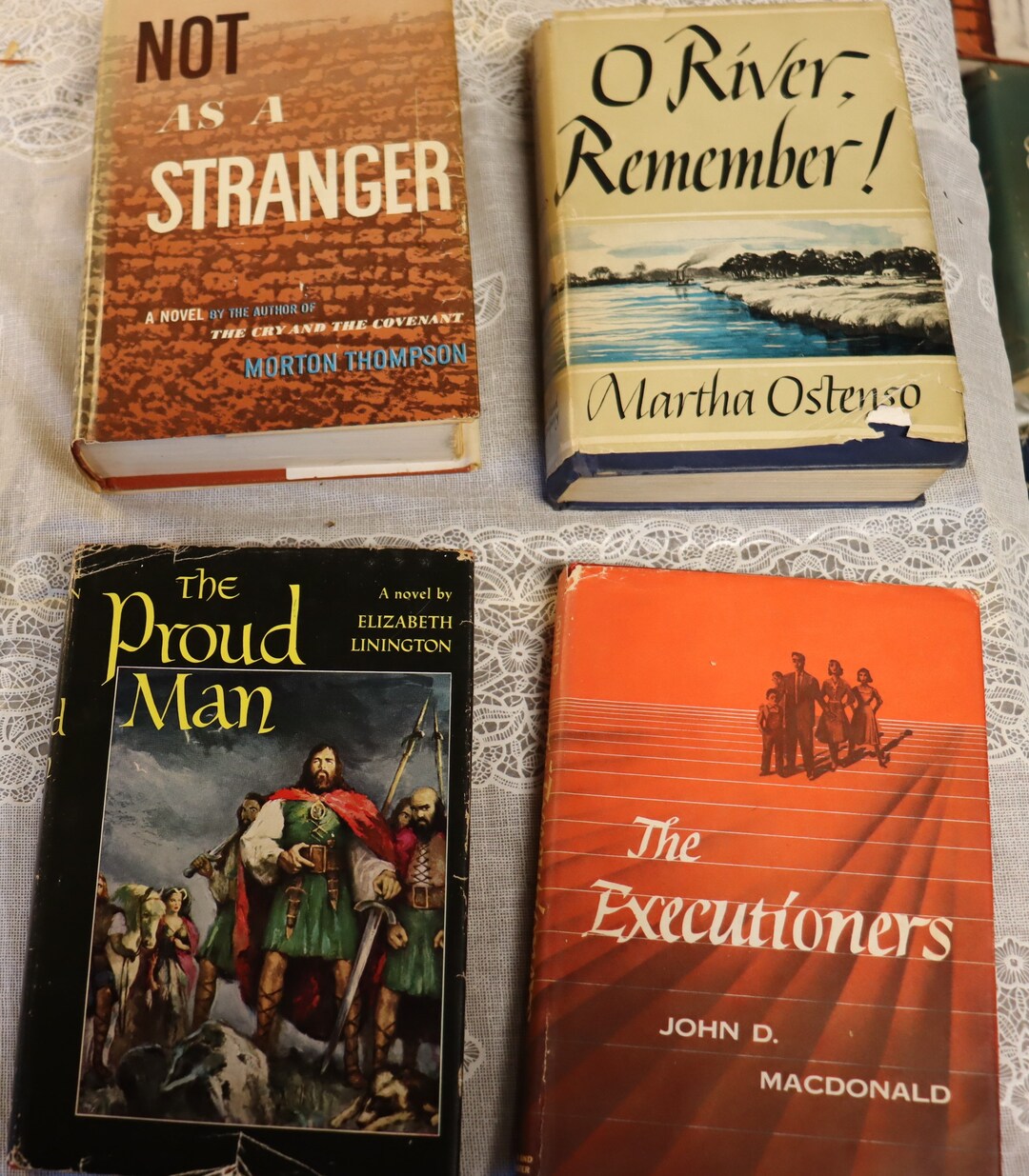 Vintage 1940s-50s Book Set: Decor Books With Dust Jackets - Etsy