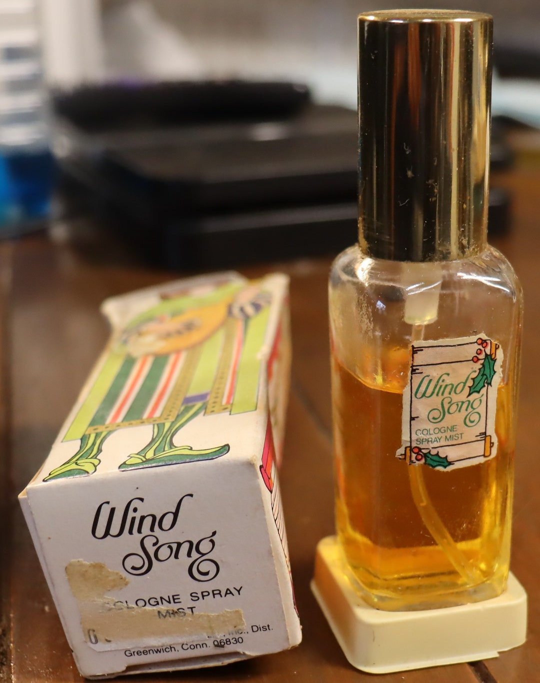 Vintage Avon Wind Song Spray Cologne 1 Oz - Etsy