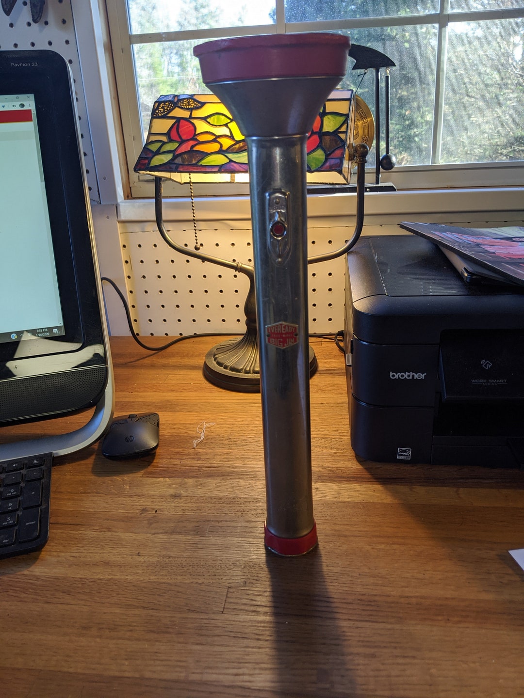 Vintage Eveready Big Jim Flashlight - Etsy