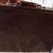 Vintage Franzen Briefcase: Top Grain Burgundy Leather, Combination Lock ...