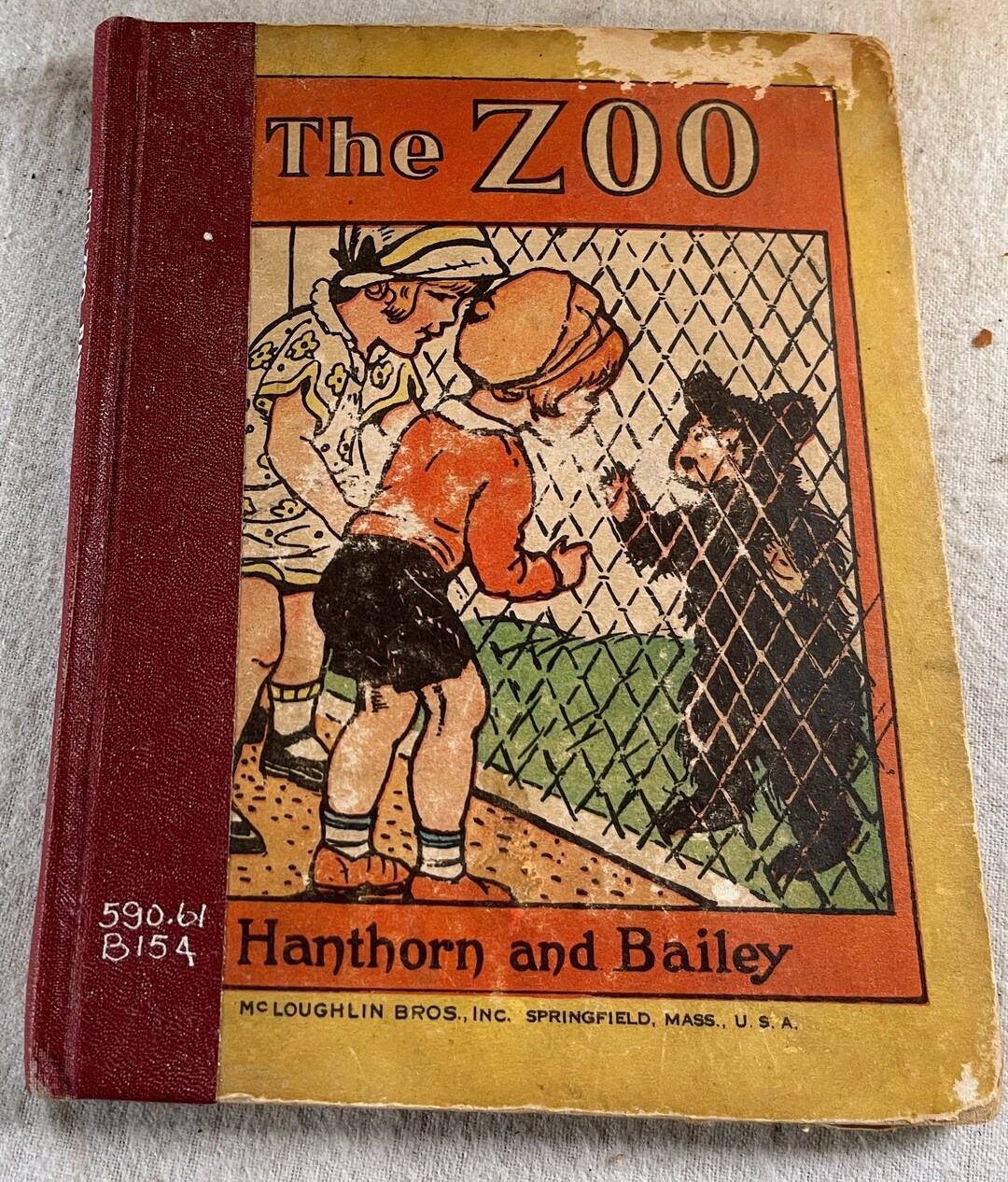 Vintage Book Our Friends at the Zoo by Hanthorn and Bailey - Etsy