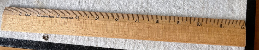 Vintage Falcon 12 Inch Ruler Auburn Maine - Etsy