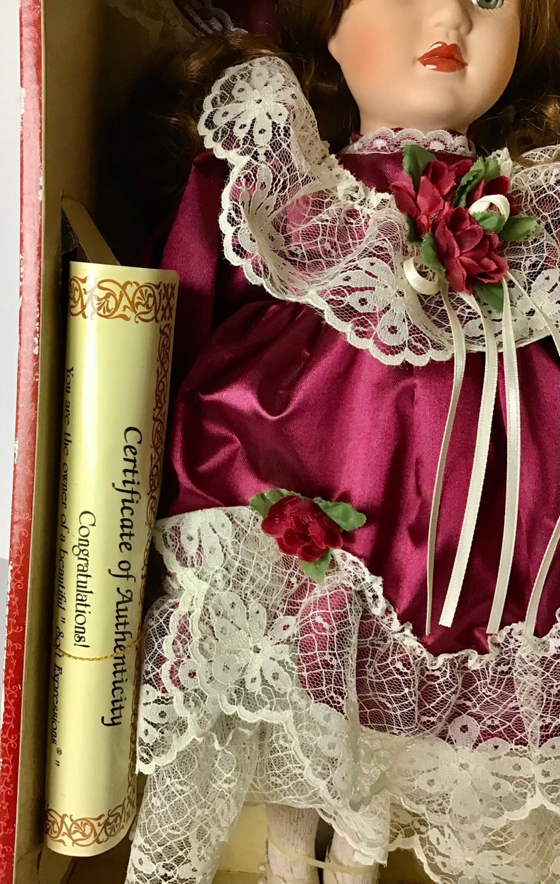 Barbara Collins Master Designer Porcelain Collector Doll With ...